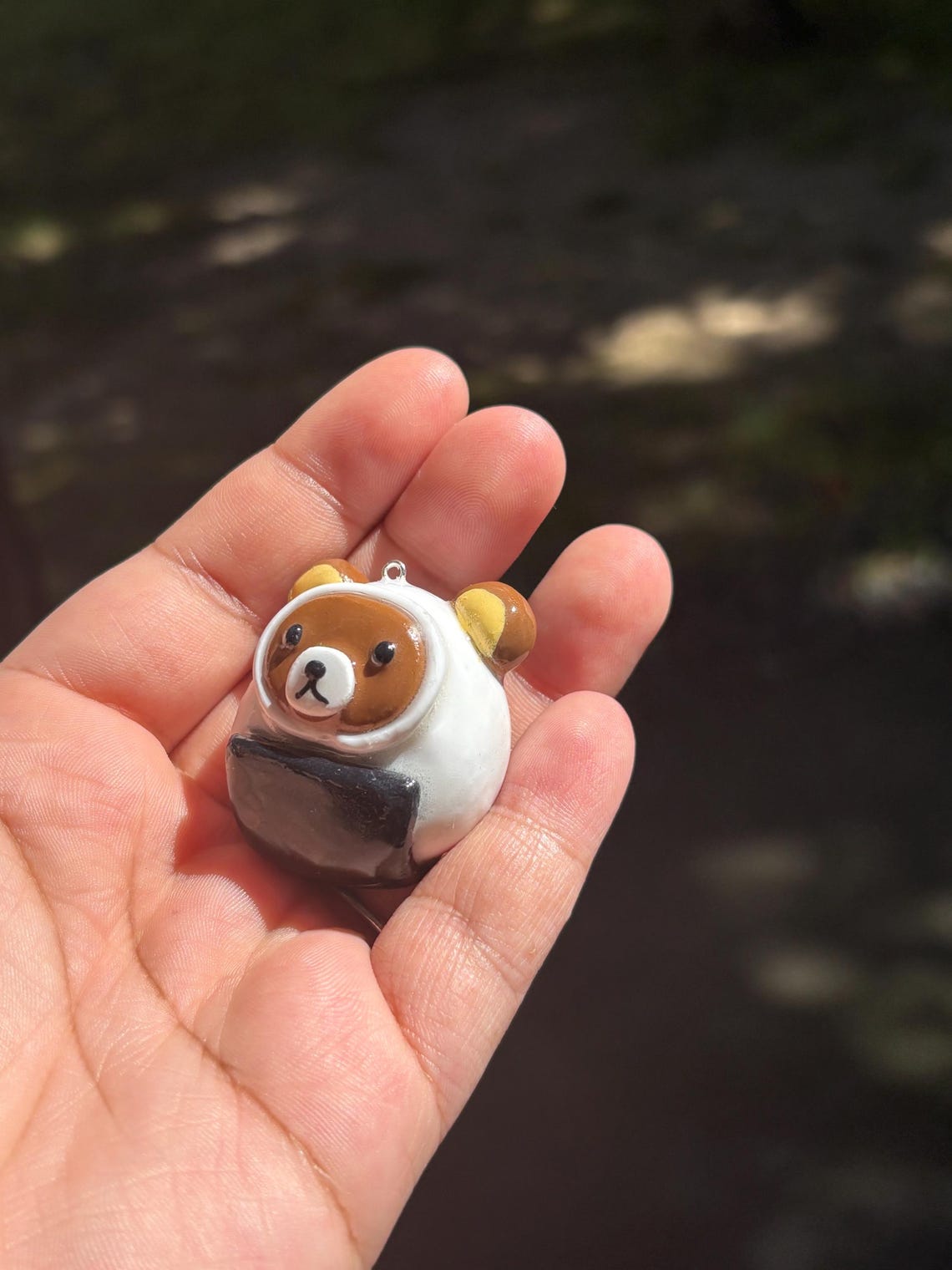 Rilakkuma and Korilakkuma Onigiri | Handmade Matching Charm for ...