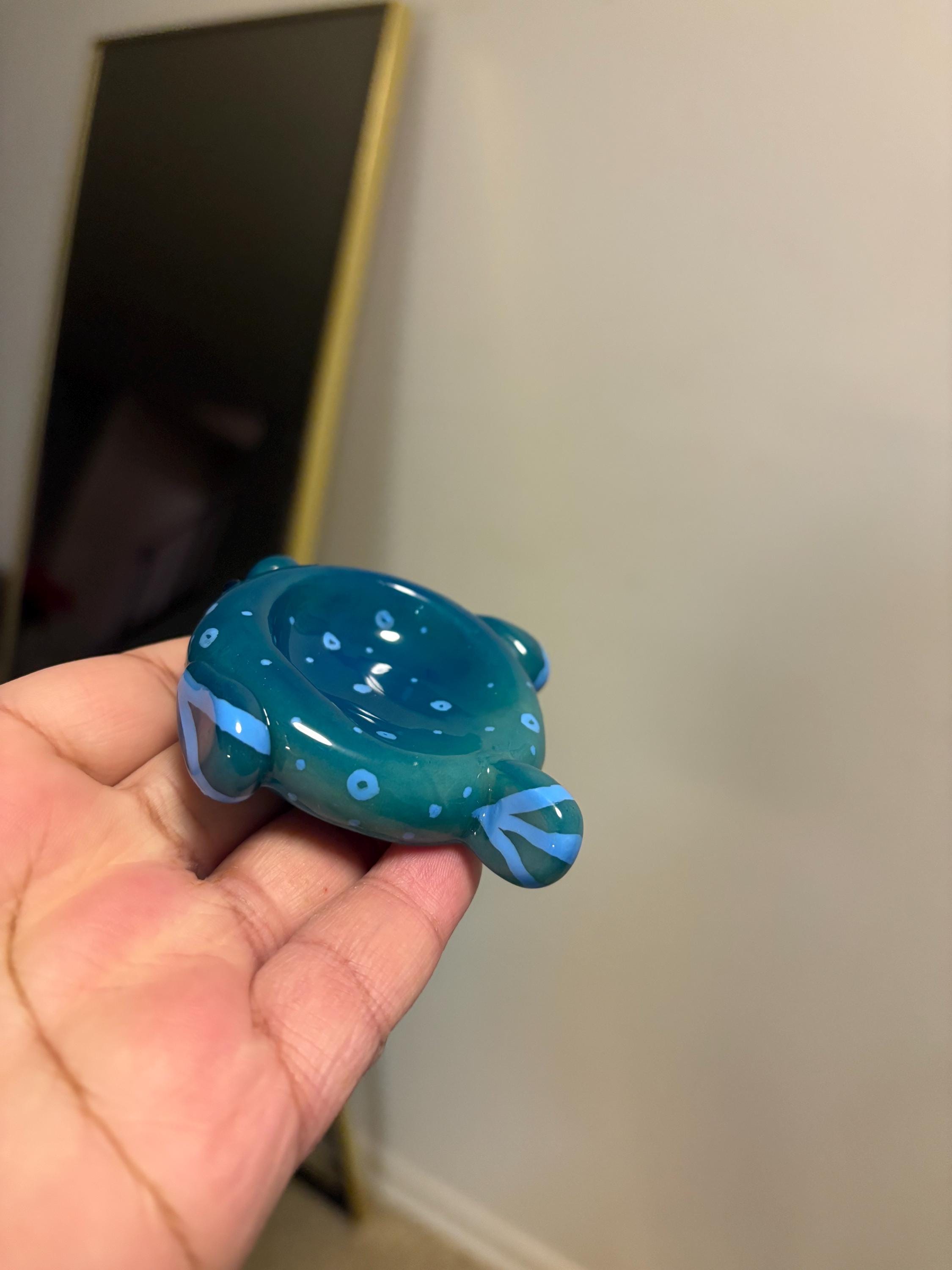 Under the Sea Themed Puffer Fish Worry Stone | Polymer Clay | Fidget ...