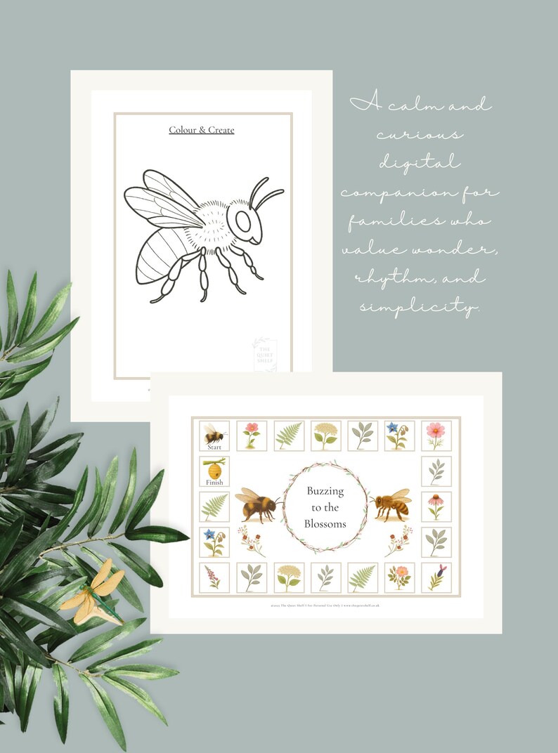 Bee Lifecycle & Anatomy Montessori Printable I Pollination Game, Insect ...