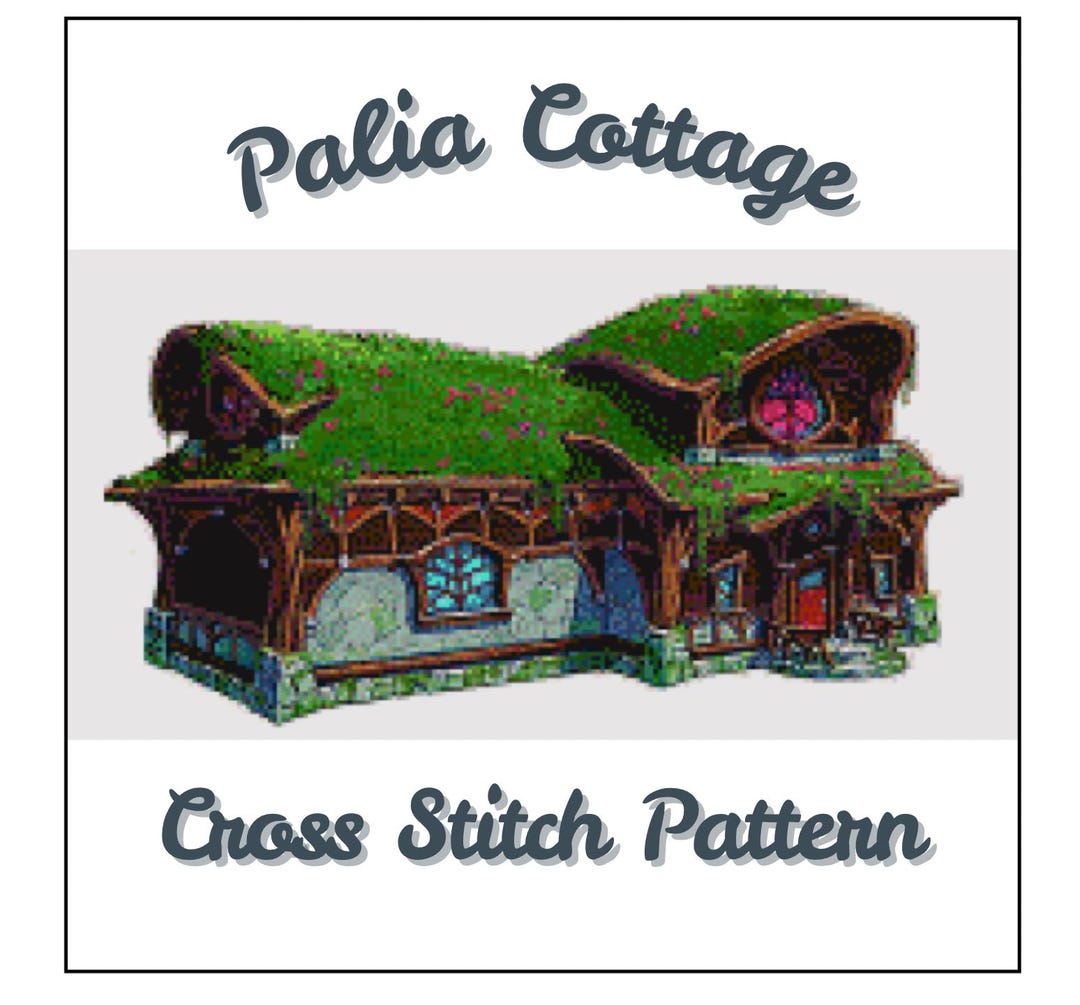 Palia Cottage - Cross Stitch Pattern - Etsy