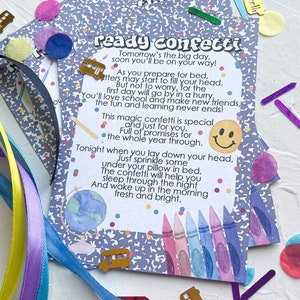 Printable Ready Confetti, Jitter Glitter, Back to School, DIY Print at ...