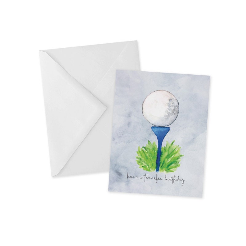Golf Card - Etsy