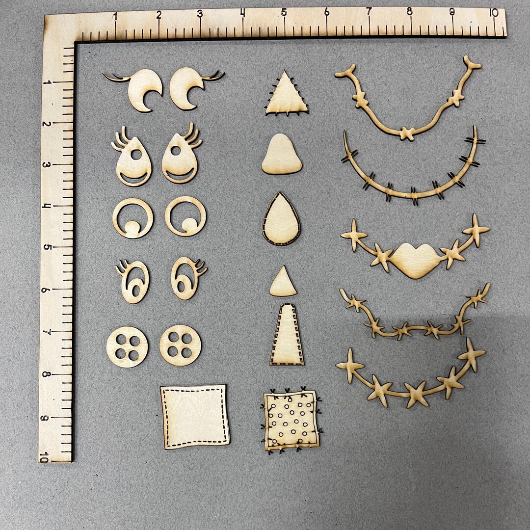 Scarecrow Face Assortment Cut Outs - Etsy