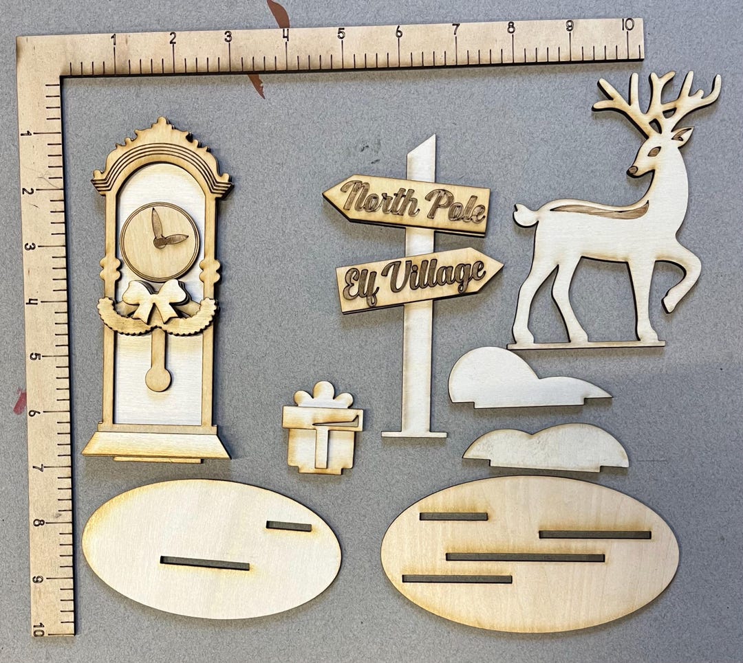 DIY Christmas Village Bundle - Etsy