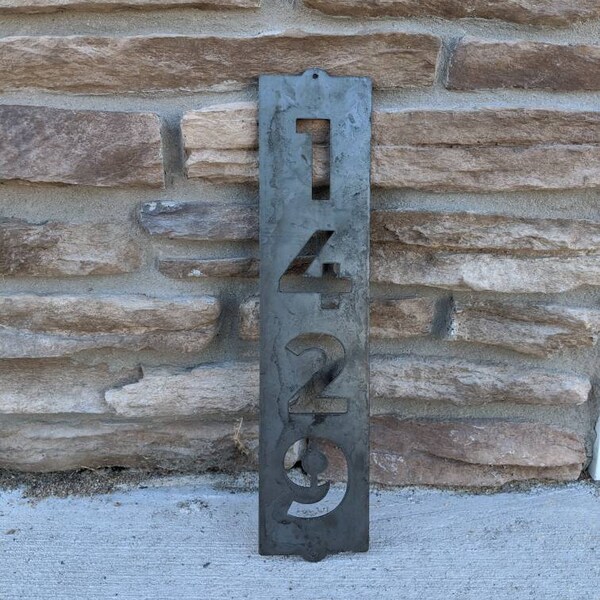 Classic House Number - Etsy