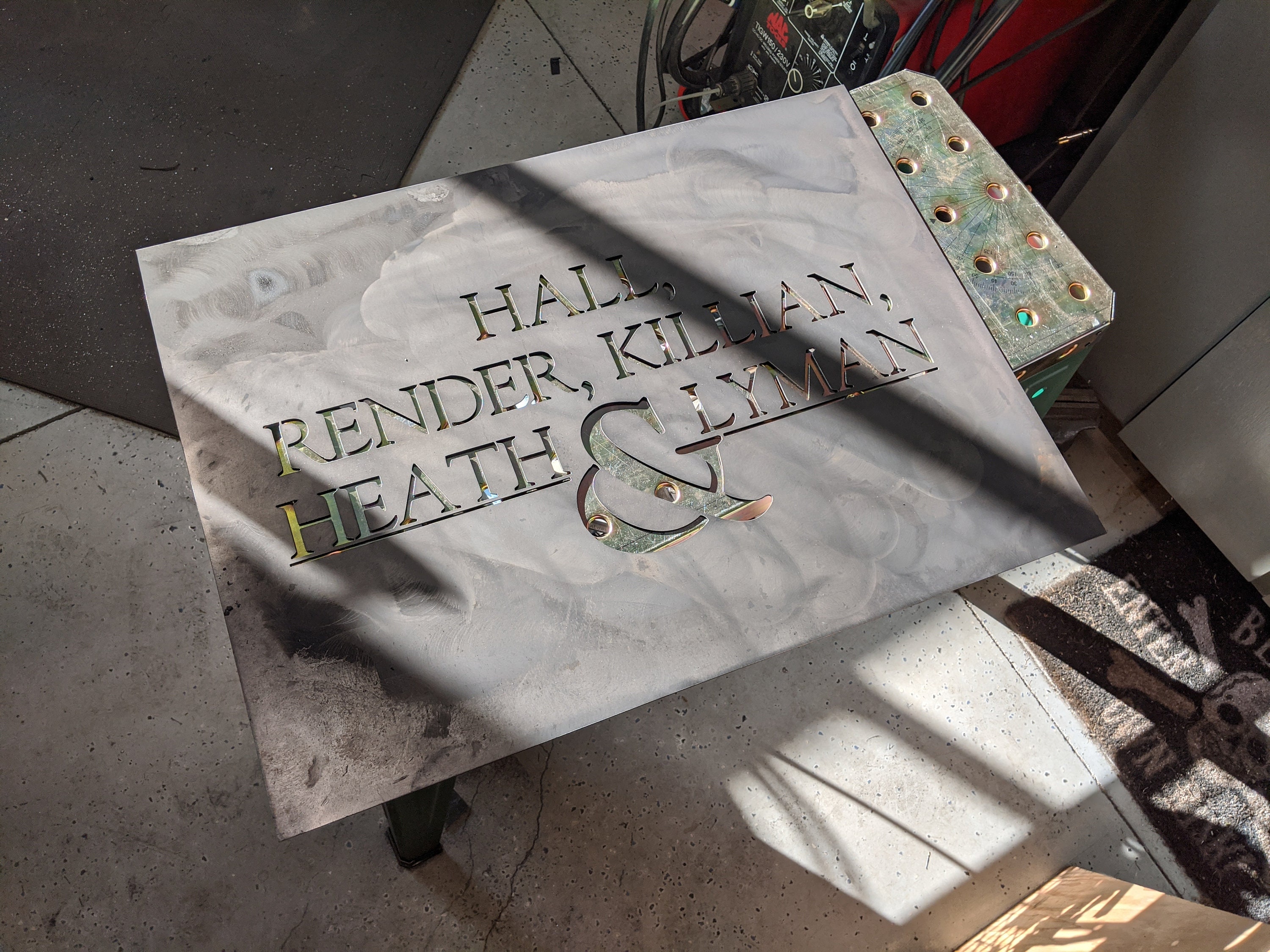 Custom Metal Sign Your Design or Logo for Your Business | Etsy