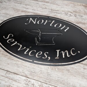 Custom Metal Sign - Your Design or Logo - for Your Business, Farm or ...