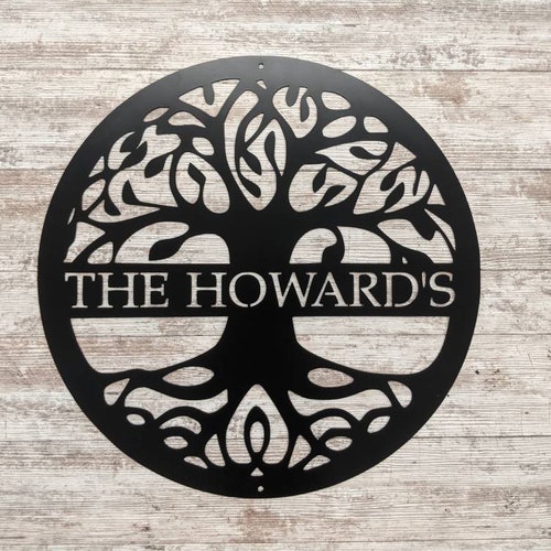 Custom Family Tree Name Sign Personalized Name Sign Custom - Etsy