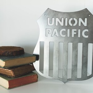 Union Pacific Logo Metal Sign Train Logo Sign Railroad - Etsy