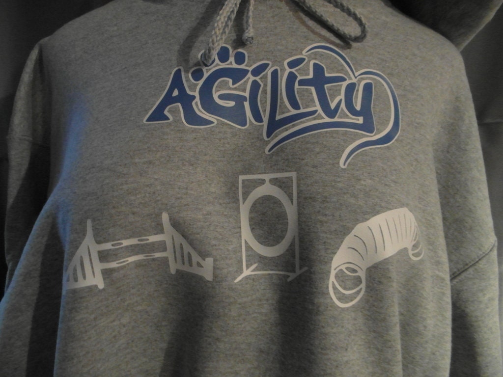 Agility Hoodie Sweatshirt-xl - Etsy