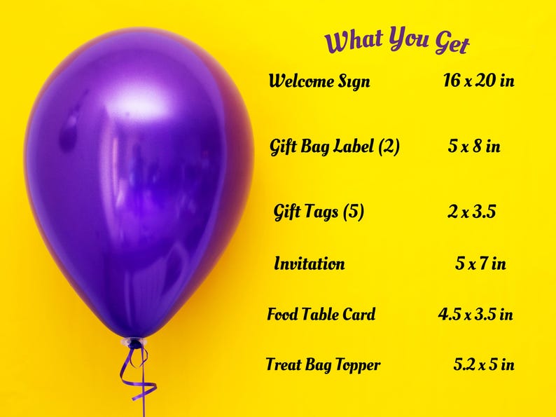 KPOP Demon Hunters Birthday Party Pack, Editable Canva Bundle (digital ...