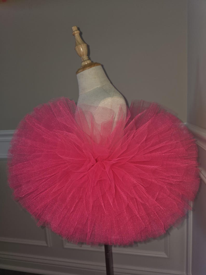 Hot Pink Shimmer Tutu: Barbie Inspired Birthday Costume - Etsy