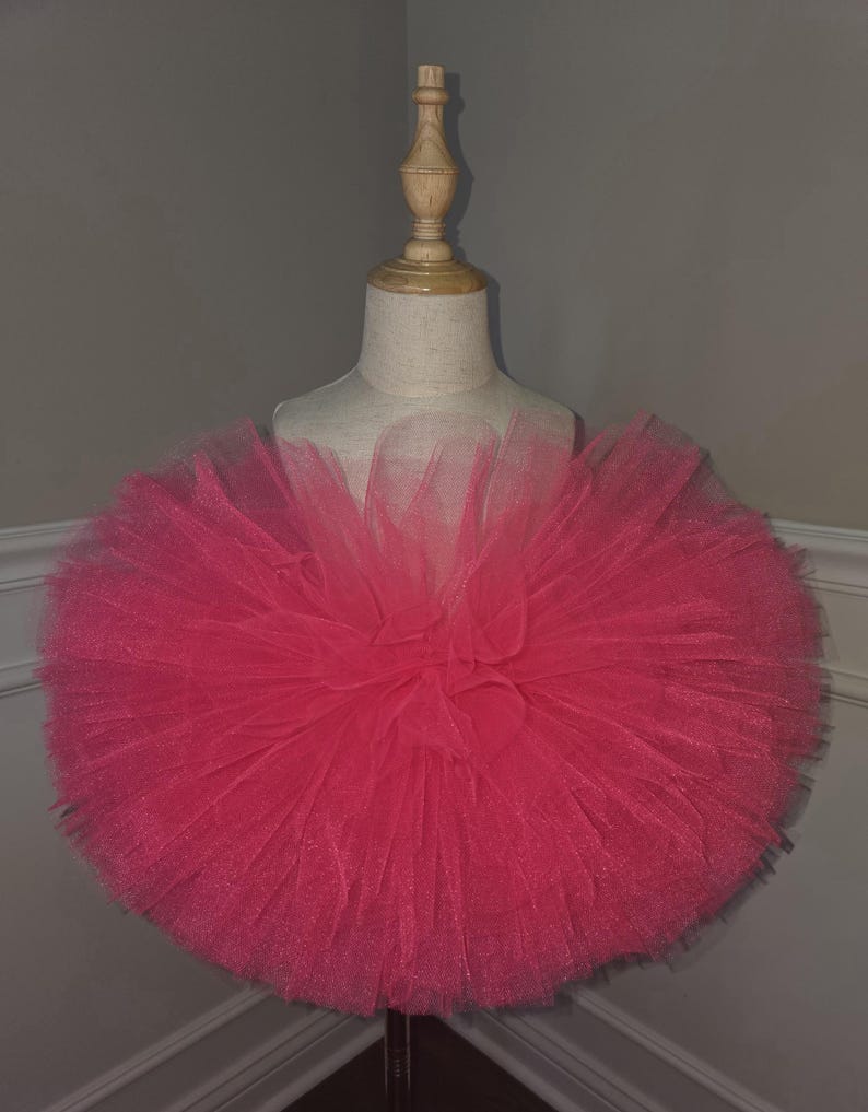 Hot Pink Shimmer Tutu: Barbie Inspired Birthday Costume - Etsy