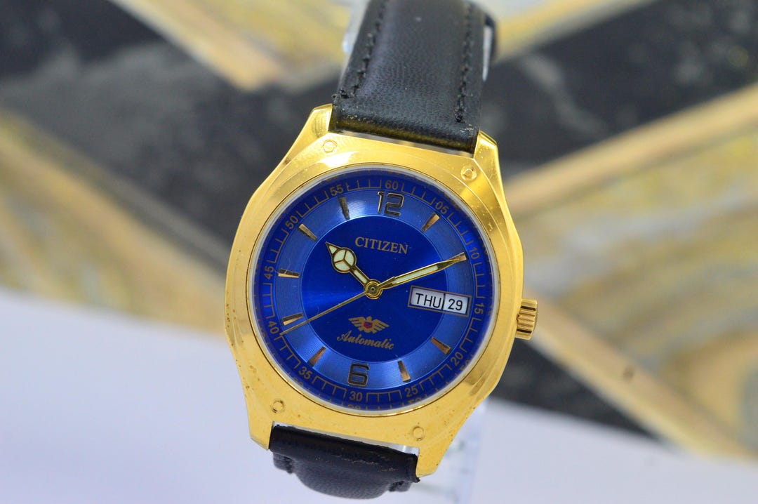 Vintage Citizen Automatic Day-date Men’s Watch 8200A Movement 21 Jewels ...