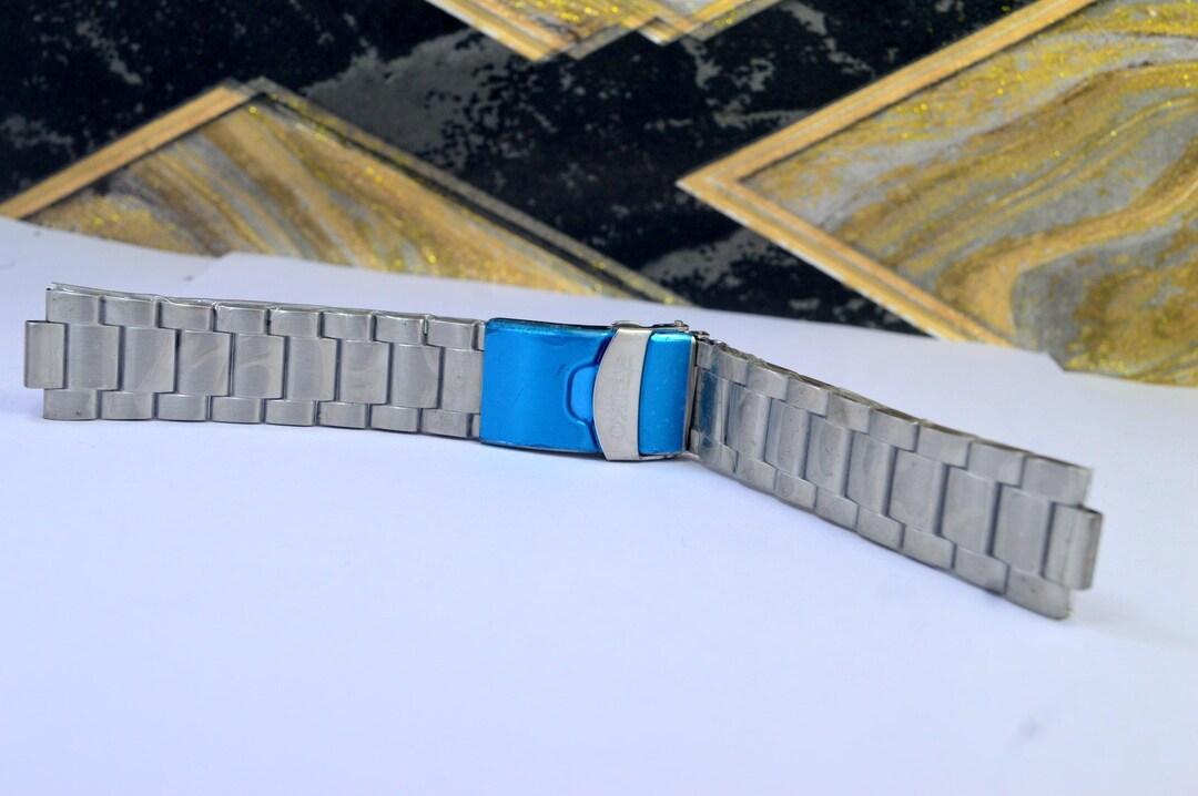 Seiko Stainless Steel Bracelet 22mm Seiko Metal Band With Deployant ...