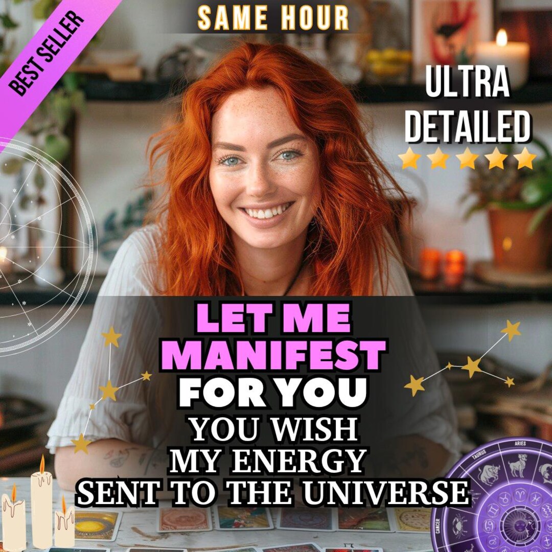Personalized Manifestation: Psychic Reading & Candle Energy Work - Etsy