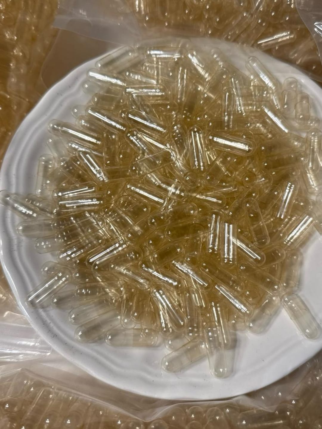 Capsule Connection USA FREE SHIPPING 1,000 Empty Clear Gelatin Capsules ...