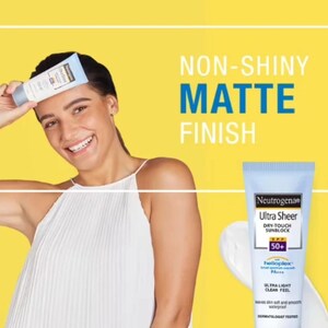 Neutrogena Ultra Sheer Dry Touch Sunblock SPF 50+ Ultra Clean Feel 80 ...