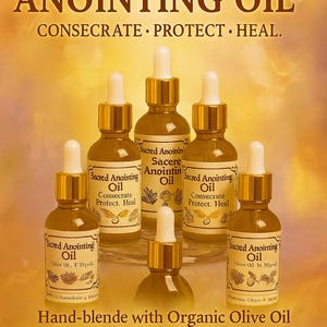 Sacred Anointing Oil - Etsy