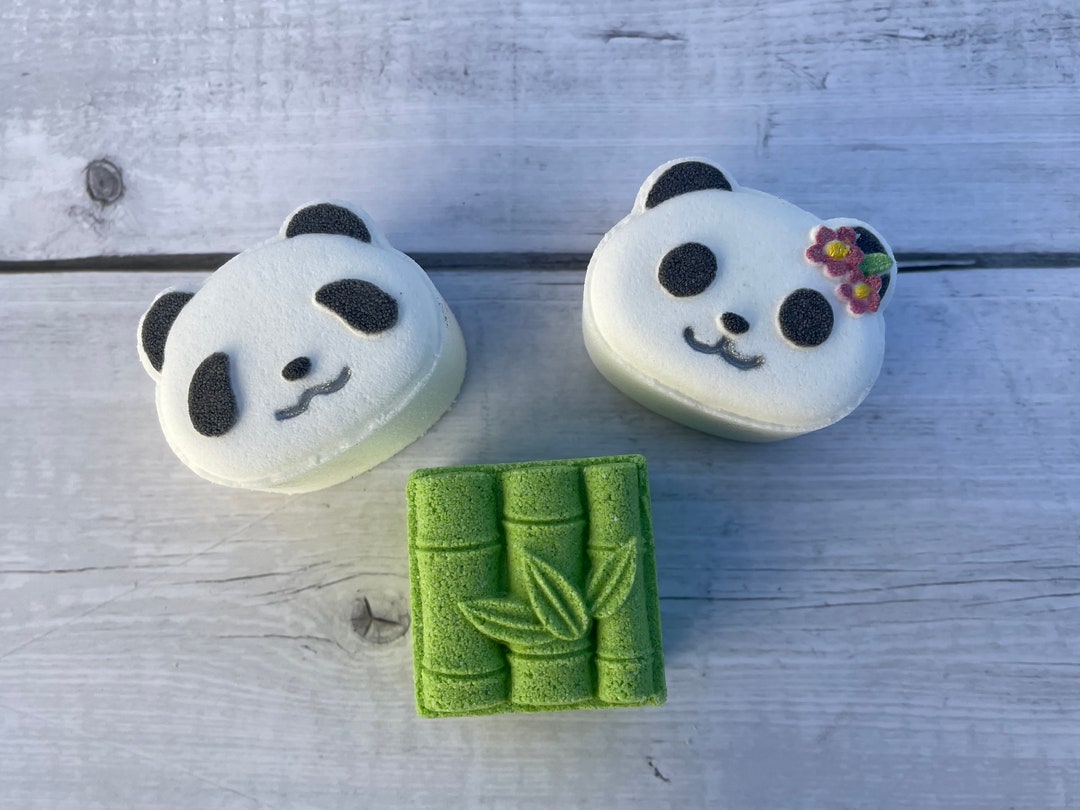 Panda Bath Bomb Set of 3 - Etsy