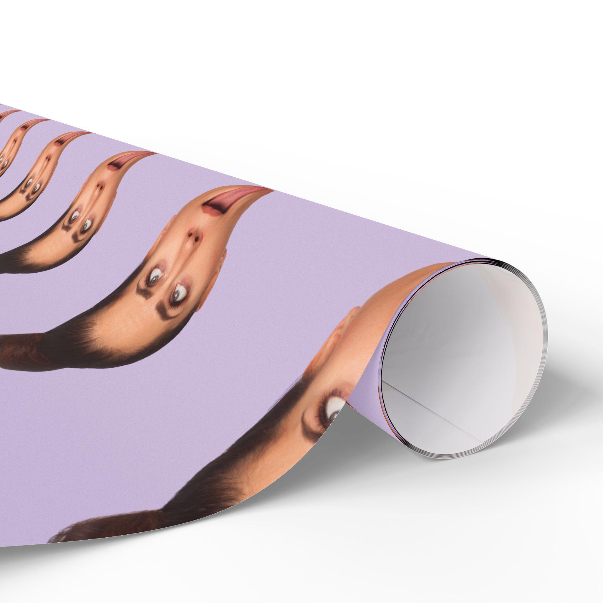 Funny Face Personalized Wrapping Paper, 3 Sizes - Etsy