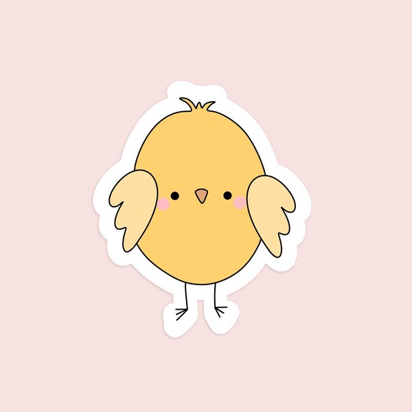 Chick Sticker - Etsy