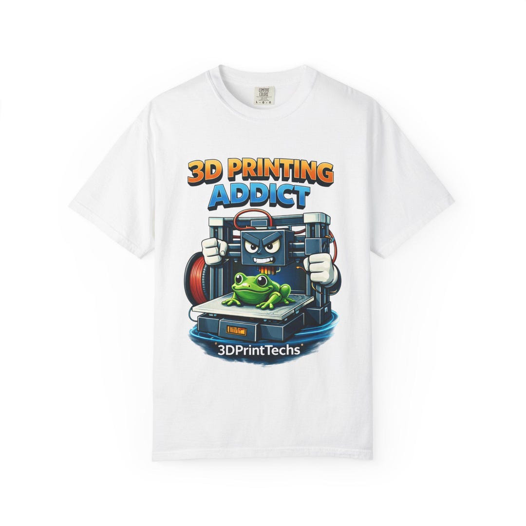 3D Printing Addict T-shirt - Etsy