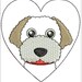 In the Hoop Labradoodle Stocking and Heart Ornament Embroidery Machine ...