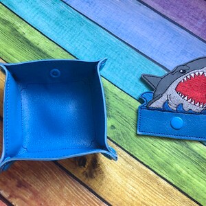 In the Hoop Shark Snap Tray Embroidery Machine Design Set - Etsy