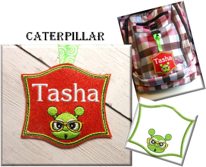 In the Hoop School Tags Embroidery Design Set - Etsy