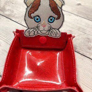 In the Hoop Cat Number 7 Snap Tray Embroidery Machine Design - Etsy