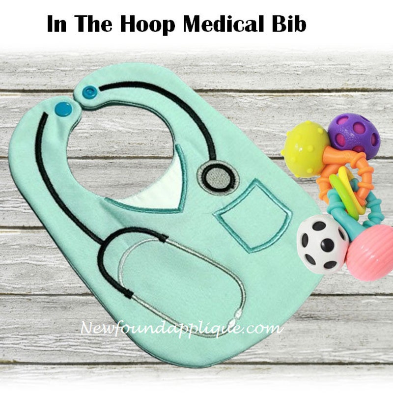 Bib Embroidery - Etsy