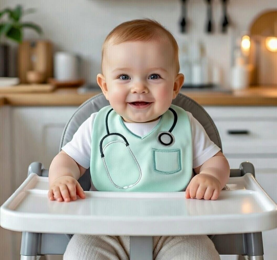 Medical Baby Bib Embroidery Machine Design - Etsy