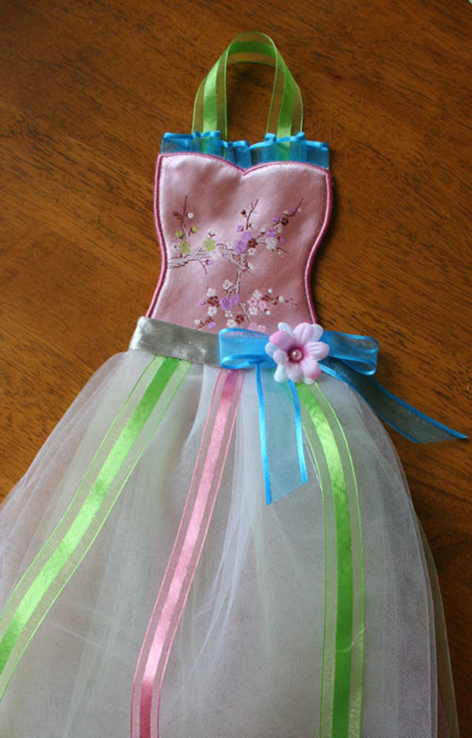 The Tasha Tutu Bow Holder Wall Hanging Embroidery Machine - Etsy