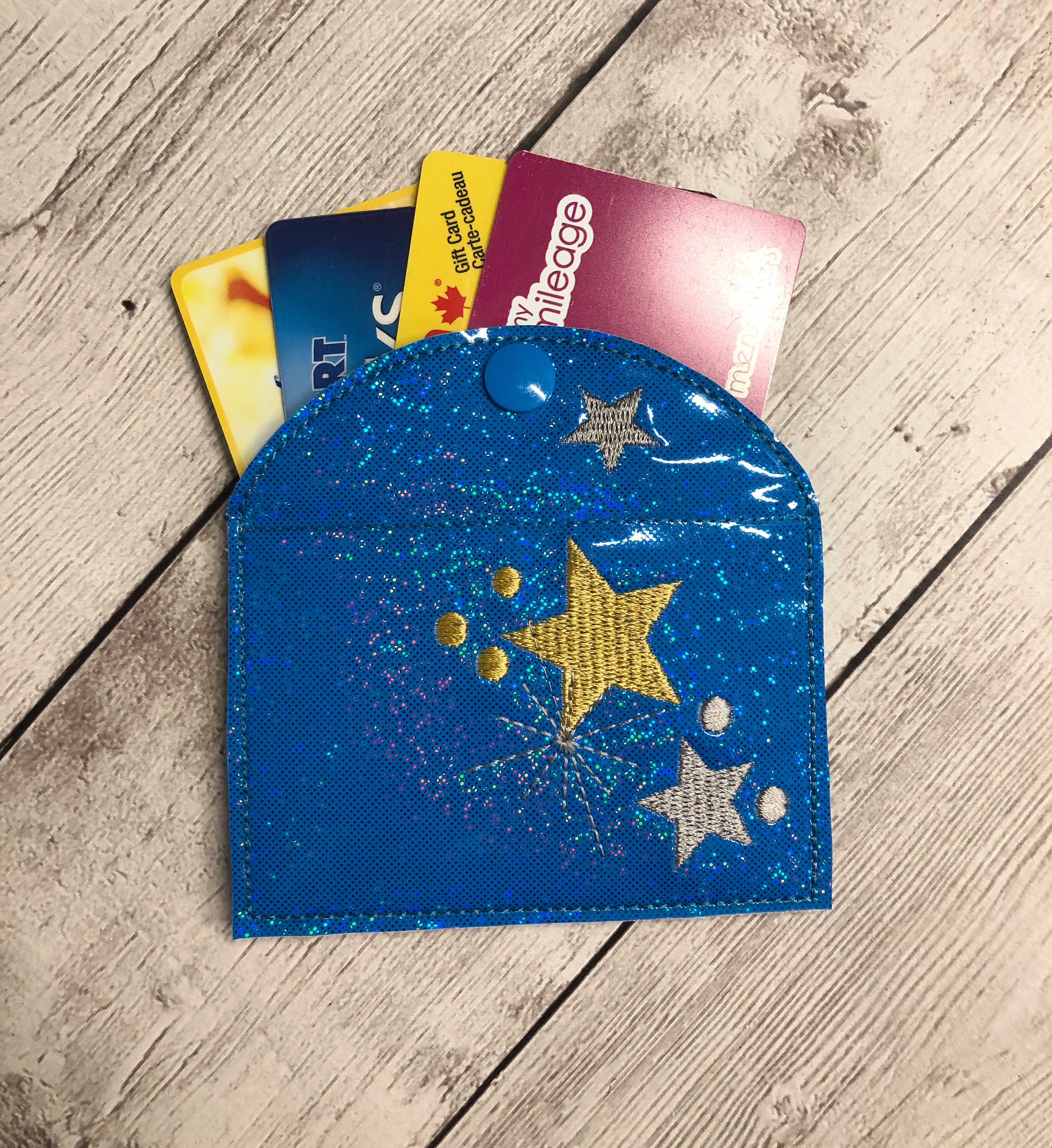 In the Hoop Star Card Coin Purse Case Embroidery Machine | Etsy