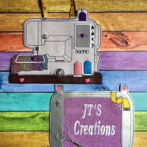 In the Hoop Embroidery Machine Door Sign Embroidery Machine Design - Etsy