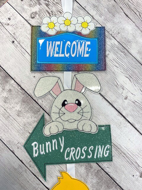 In the Hoop Easter Arrows Wall Hanging Embroidery Machine | Etsy