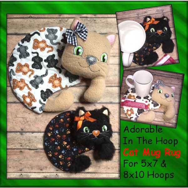 Cat Mug Rugs - Etsy