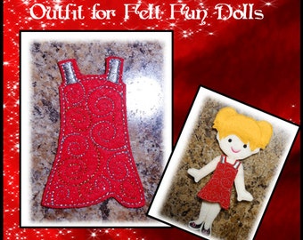 In the Hoop Dress up BFF Girl Doll Embroidery Machine Design Set - Etsy