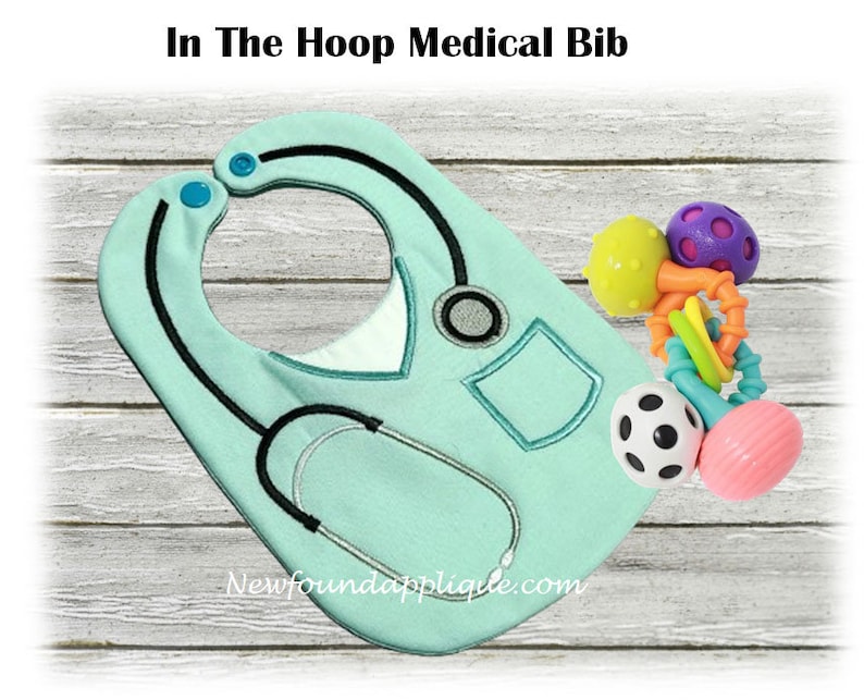 Medical Baby Bib Embroidery Machine Design - Etsy