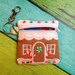 In the Hoop Gingerbread House Zipped Coin Purse Embroidery Machine ...