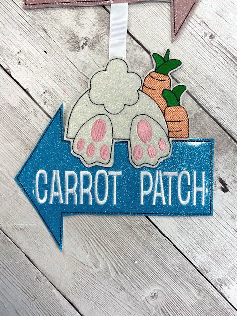 In the Hoop Easter Arrows Wall Hanging Embroidery Machine | Etsy