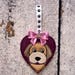 In the Hoop Labradoodle Stocking and Heart Ornament Embroidery Machine ...