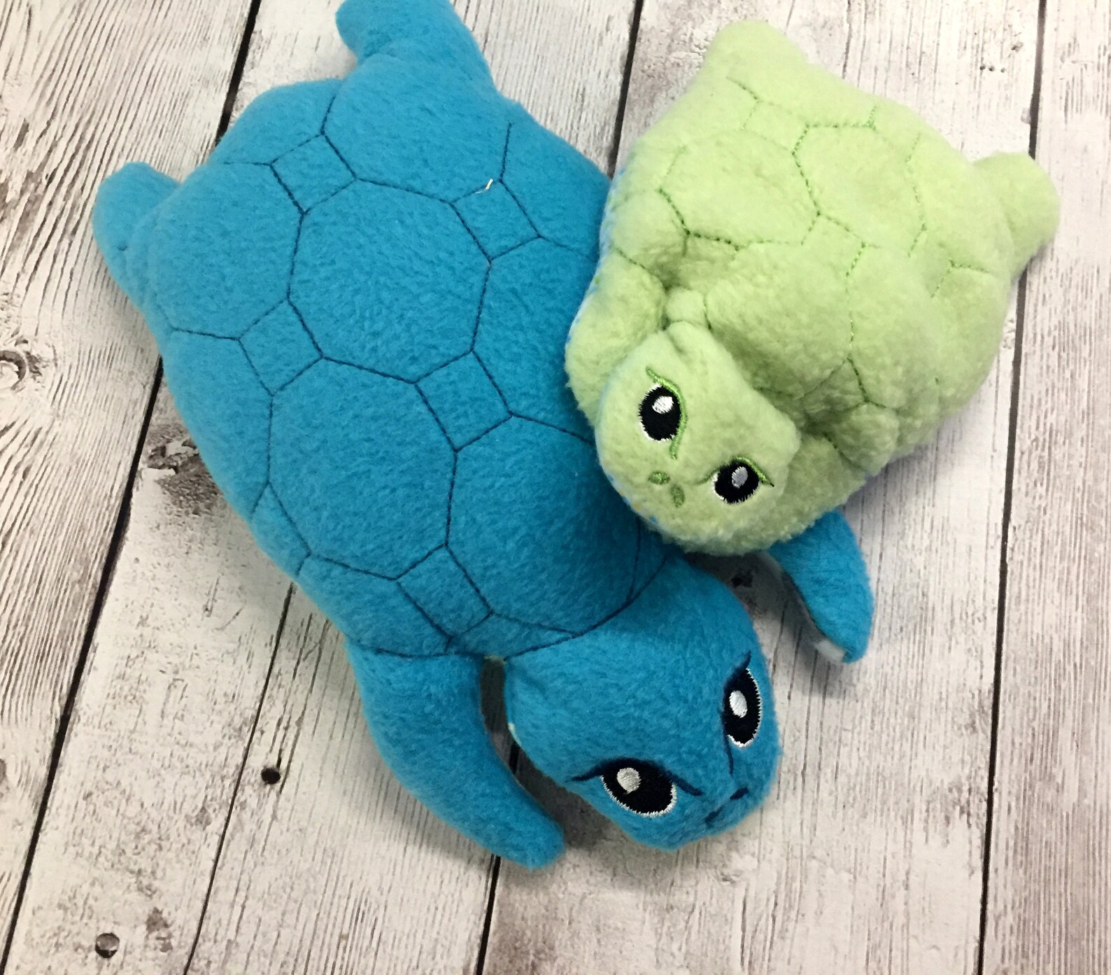 In the Hoop Turtle Bean Bag Embroidery Machine Design Set - Etsy