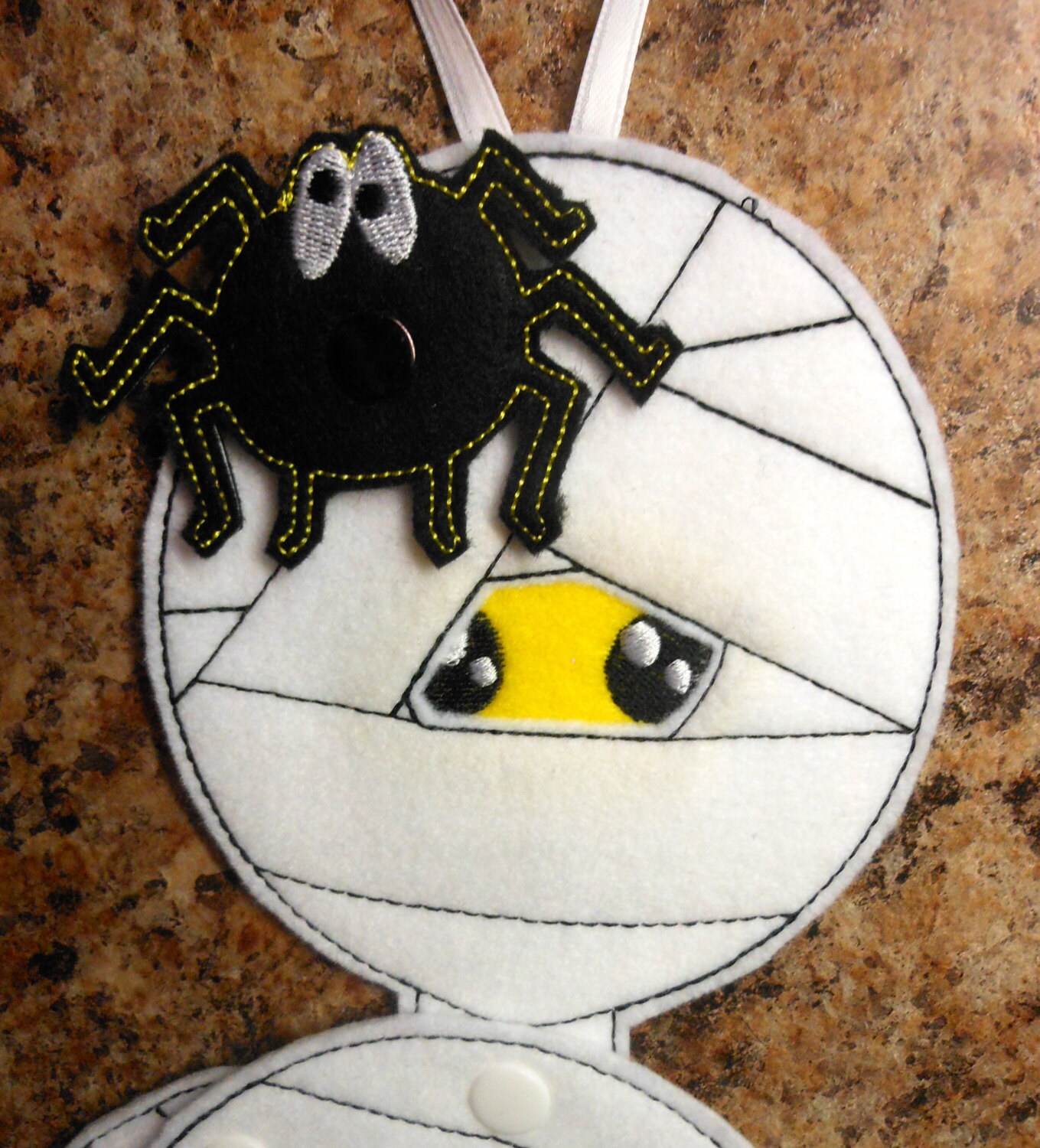 In the Hoop Snapped Mummy Embroidery Machine Design Set | Etsy