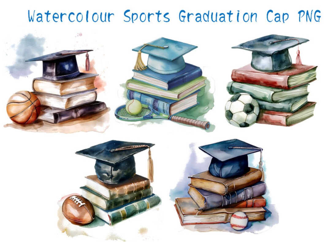 Graduation Sports PNG and JPEG Digital File - Etsy