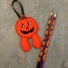 In the Hoop Halloween Ornament/pencil Holder Pumpkin - Etsy