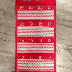 In the Hoop Advent Cat Calendar Embroidery Machine Design - Etsy