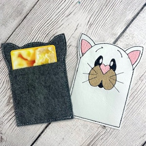 ITH Cat Rev Gift Card Embroidery Machine Design - Etsy