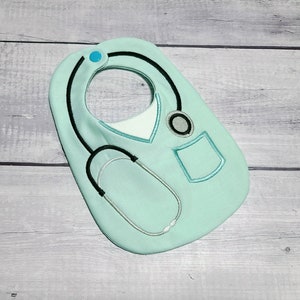 In the Hoop Medical Bib Embroidery Machine Design - Etsy